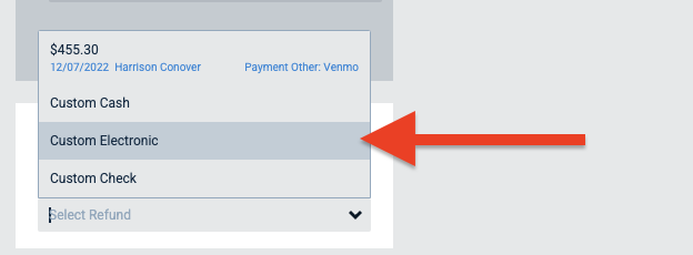 How To: Document an Electronic [External] Refund in TapGoods PRO – TapGoods