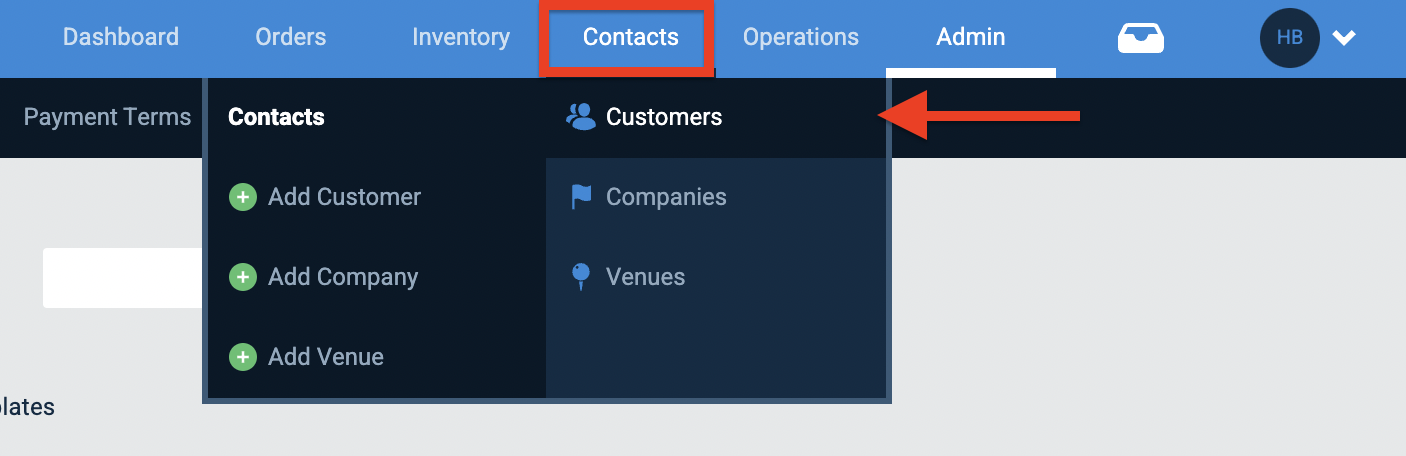 How To: Change Payment Settings in Customer Details – TapGoods