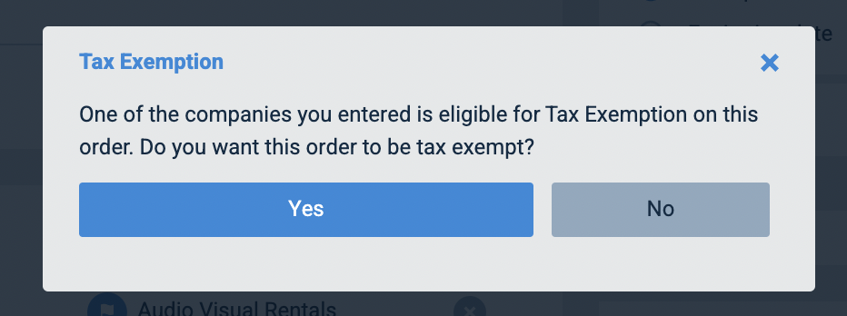 How To: Make a Company Tax Exempt – TapGoods