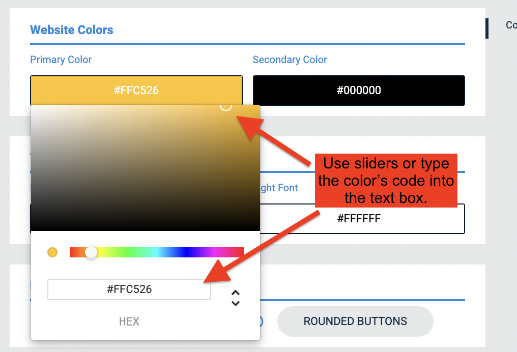 How To: Change Your Storefront Colors – TapGoods