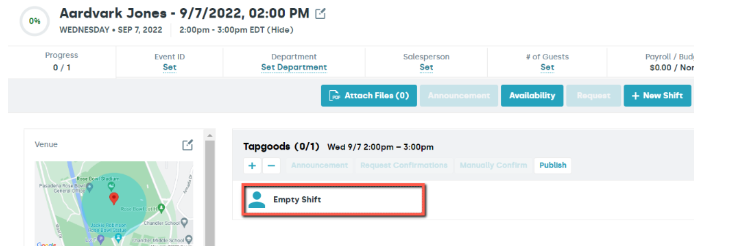 How To: Add Staff to an Event in Nowsta – TapGoods