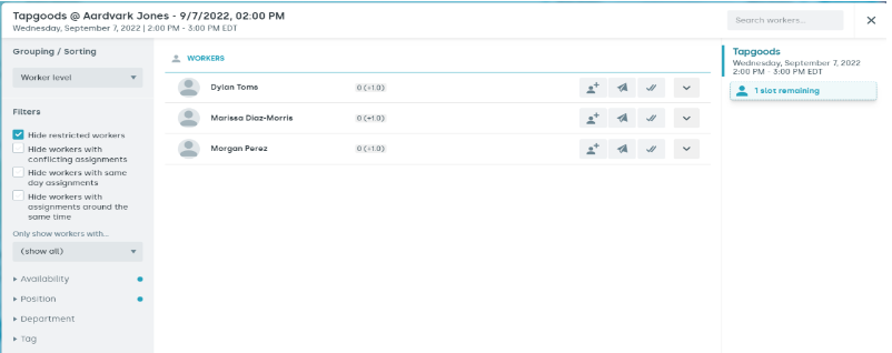 How To: Add Staff to an Event in Nowsta – TapGoods