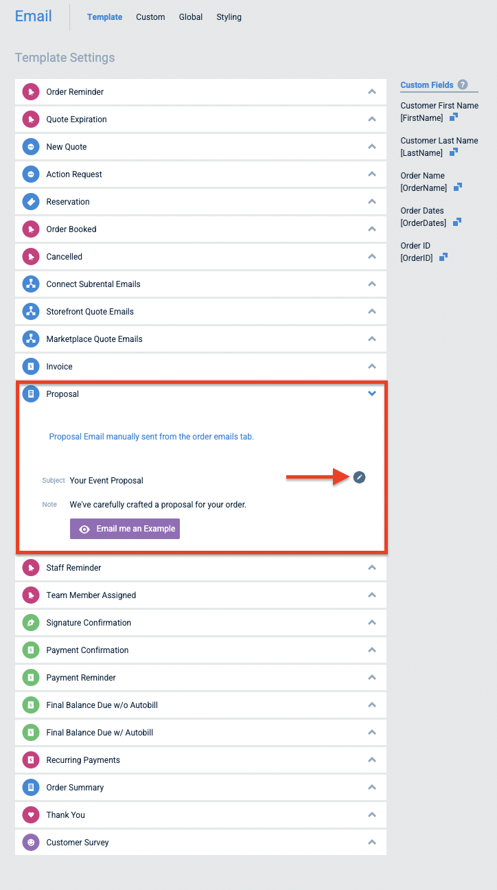 Email Template: Proposal Emails – TapGoods