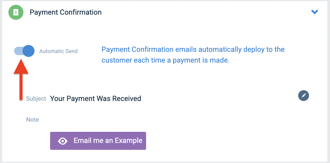 Email Template: Payment Confirmation Emails – TapGoods