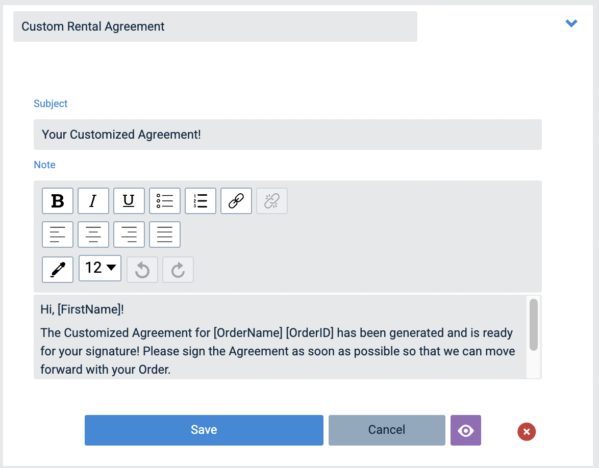 Custom Email Settings in TapGoods PRO – TapGoods