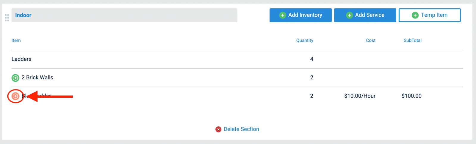 TapGoods PRO Icon Glossary – TapGoods