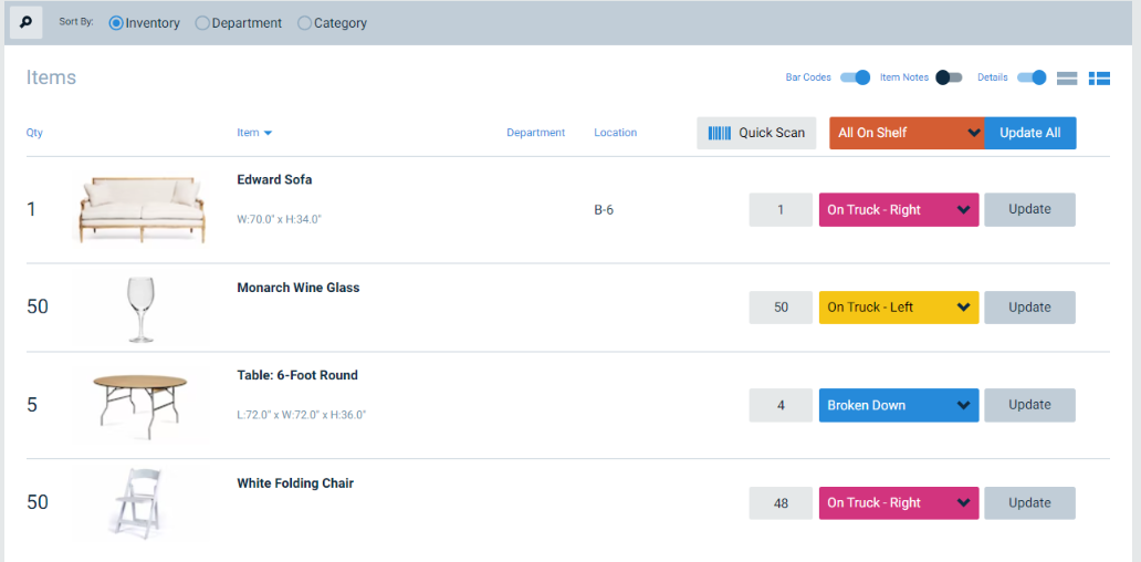How To: Add New Statuses for Checking Out Items in Picklist Settings – TapGoods