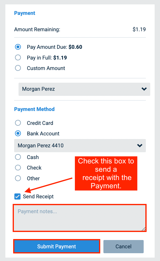 How To: Accept Payment using a Customer’s Bank Account – TapGoods