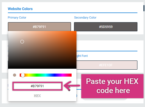 How To: Use Hex Codes to Design Your Storefront – TapGoods