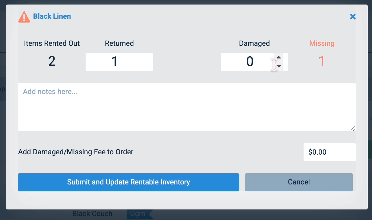 How To: Charge Customers for Damaged Items – TapGoods