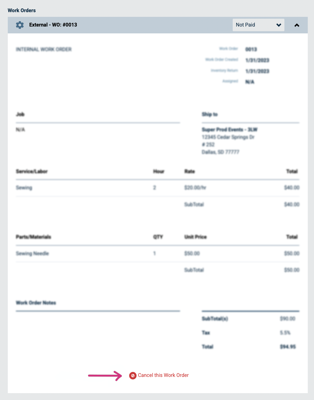 How To: Create a Work Order in TapGoods PRO – TapGoods