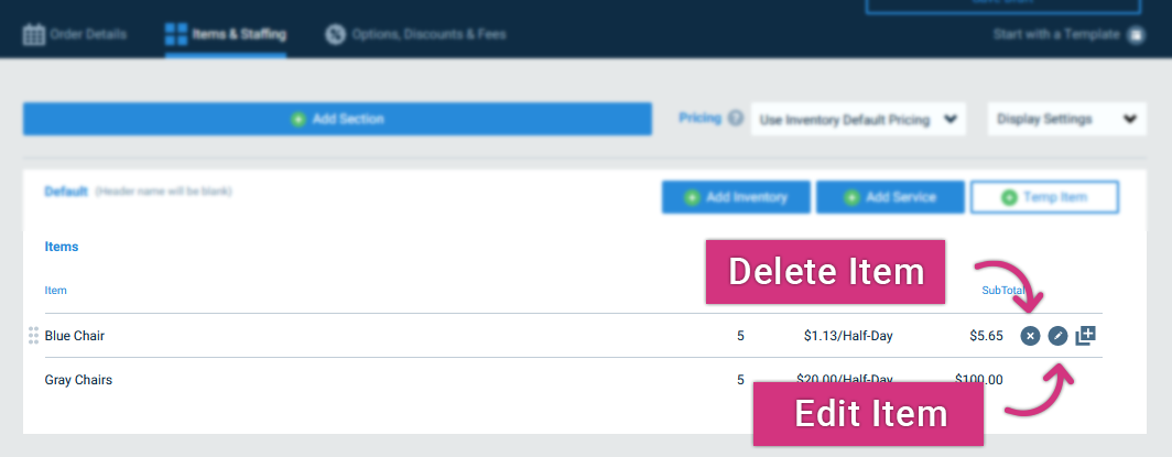 How to: Add Inventory to an Order – TapGoods