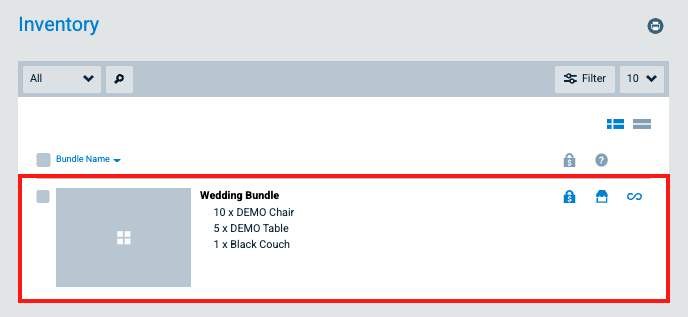 Bundle Details in TapGoods PRO – TapGoods