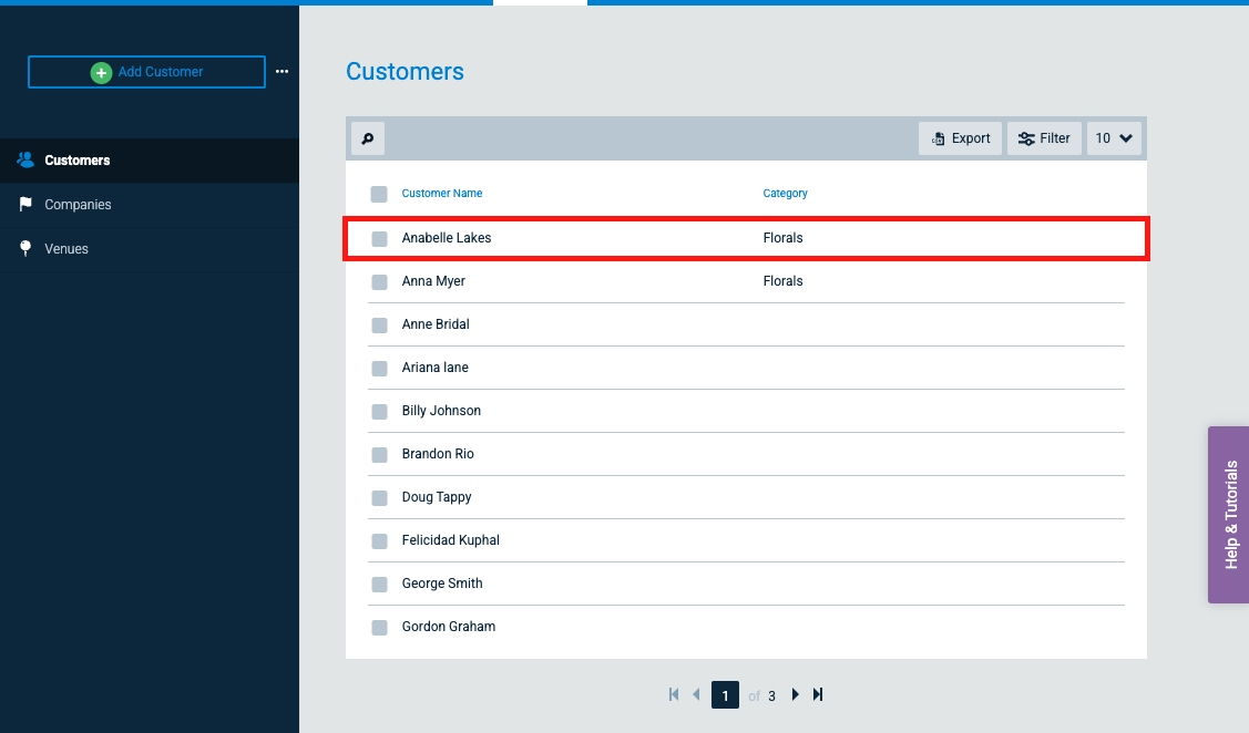 Creating an Order from a Contact Page – TapGoods
