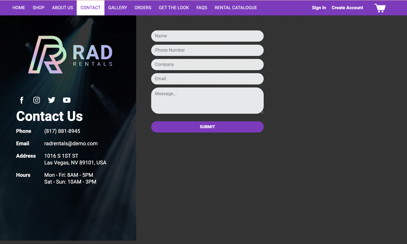 How To: Create a Contact Us Page for Storefront – TapGoods