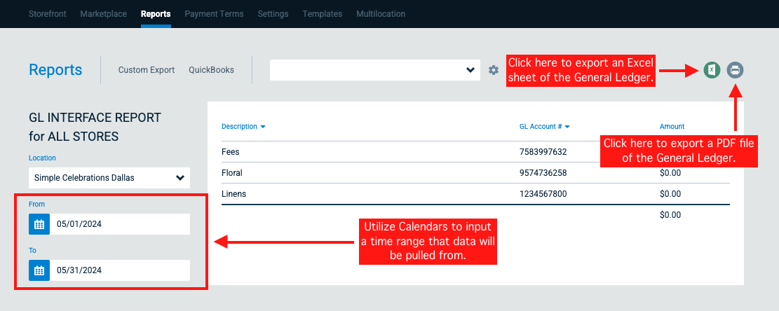 General Ledger in TapGoods PRO – TapGoods