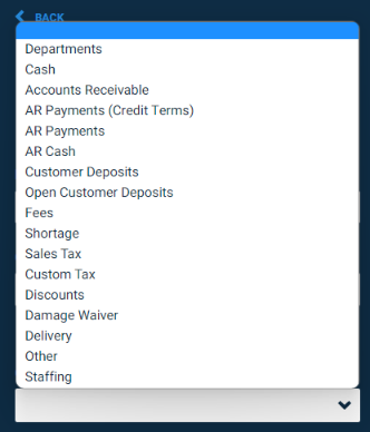 General Ledger Mapping in TapGoods PRO – TapGoods