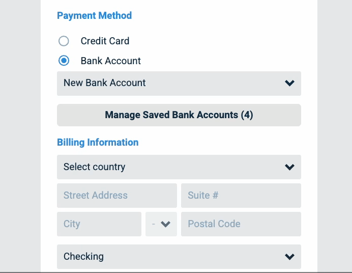 How To: Accept Payment using a Customer’s Bank Account – TapGoods